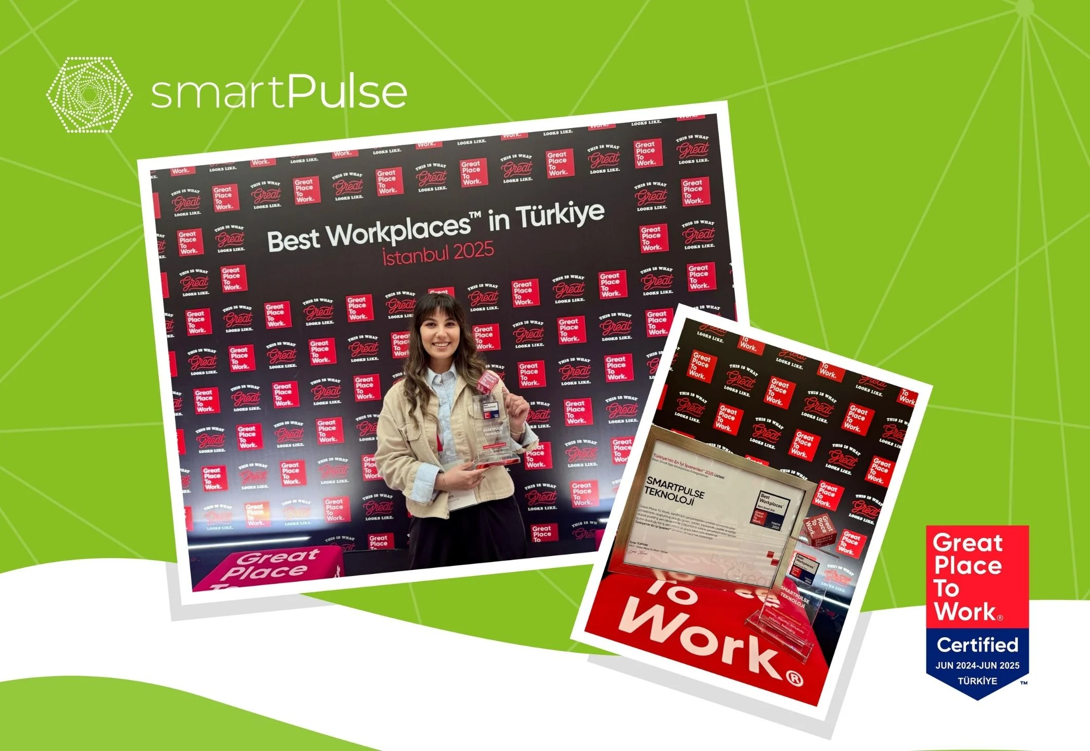 Great Place to Work for Two Years in a Row | smartPulse